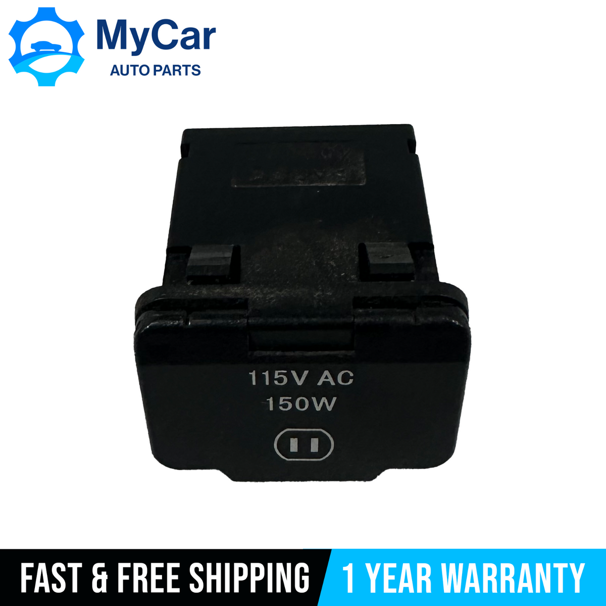 Chrysler Dodge Jeep Ram Power Inverter AC Outlet Assembly 115v 150w Mo ...